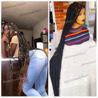 Brill Jumbo Black Knotless Box Braided Wig – Braided Wigs Store UK | Eminado Braided Wigs ...