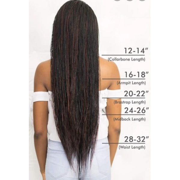 Bra Strap Length Box Braids Bra Strap Length Box Braids