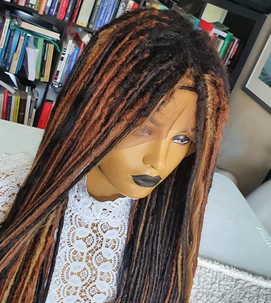 Lisa Bonet Black Faux Locs Braided Wig | Eminado Hair
