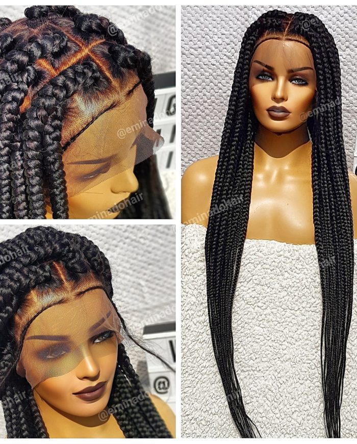 Box Braids – Braided Wigs Store UK | Eminado Braided Wigs | Braid Wig ...