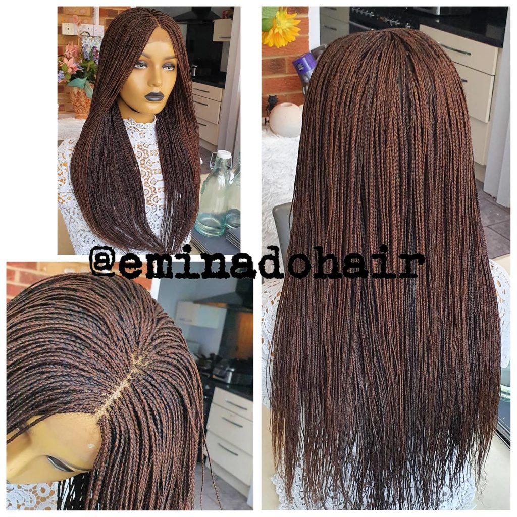 Trisha Brown Closure Box Braided Wig – Braided Wigs Store UK | Eminado ...