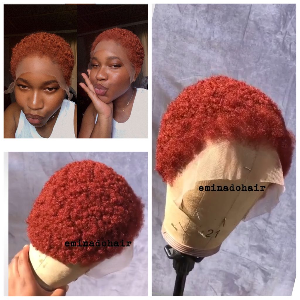 4c Afro Low Cut Full Frontal (Colour Options Available ) | Braided Wigs ...