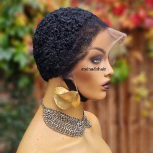 4c Afro Low Cut Full Frontal Black (Plus Other Colour Options Available ...